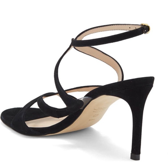 Stuart Weitzman | Shoes | Stuart Weitzman Black Sandals Brand New With ...